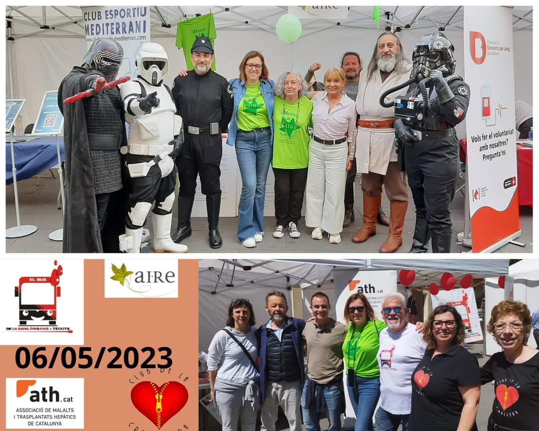 EL BUS DE LA SANG ÒRGANS I TEIXITS · FES-TE DONANT | Associació Aire